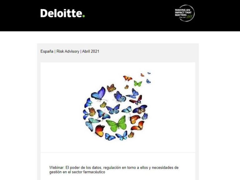 REGIC - Webinar Deloitte: "El poder de los datos, regulación en torno a ...